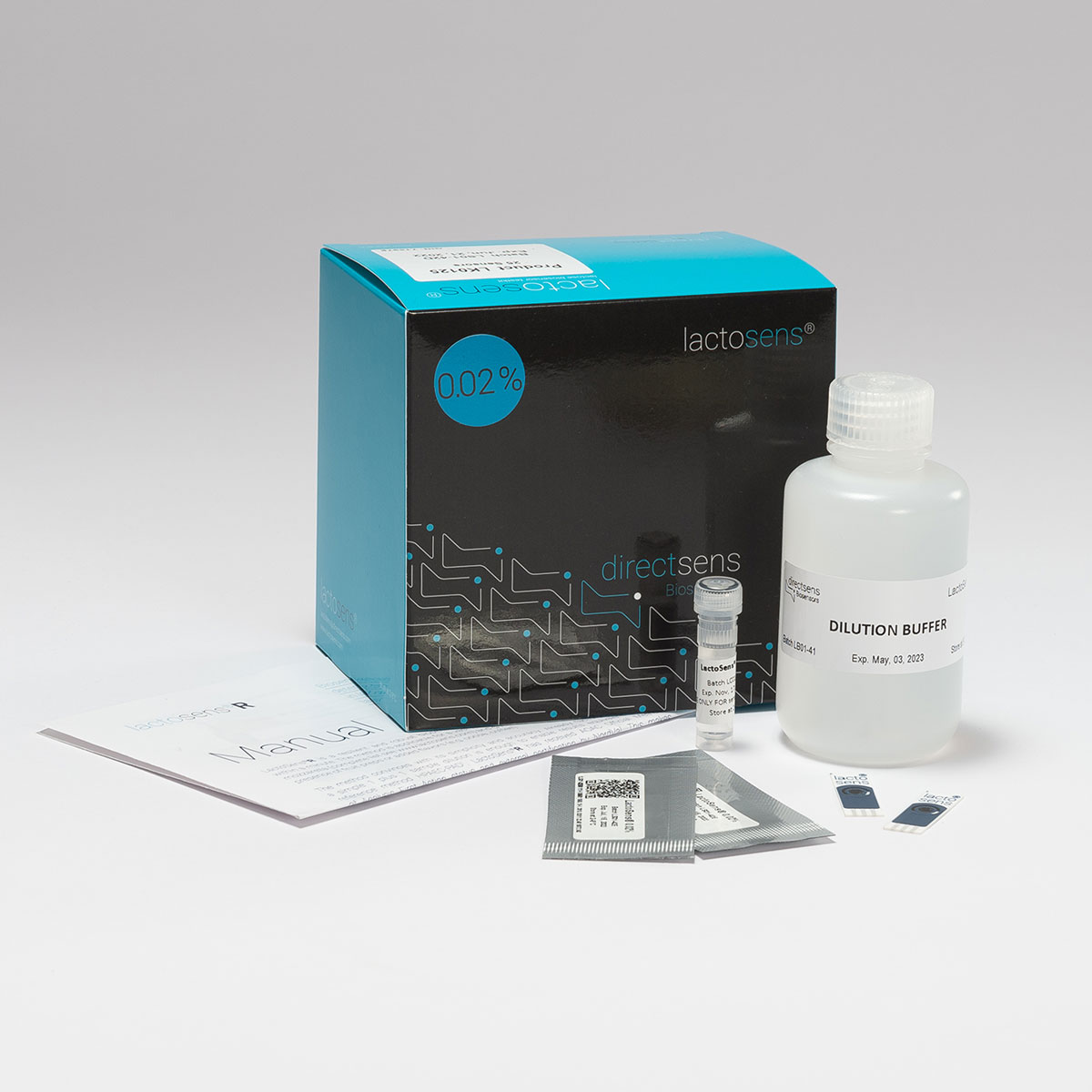 Lactose test kits - Lactosens Products